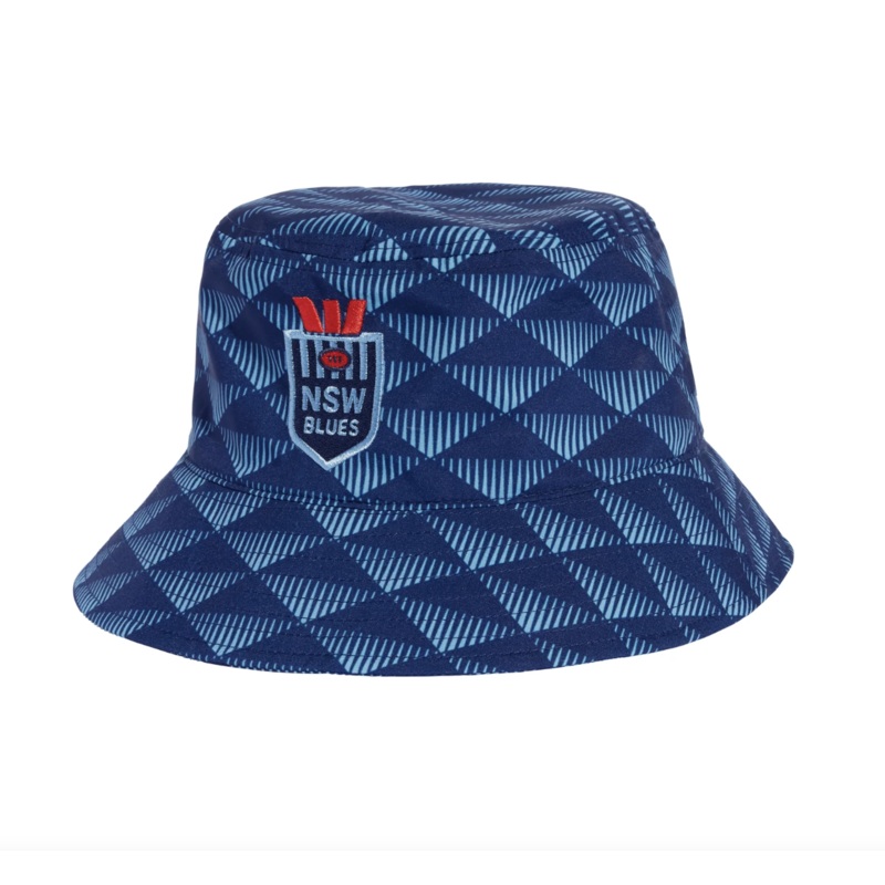 NRL 2025 Bucket Hat New South Wales Blues - Rugby Shirts & Sportswear ...